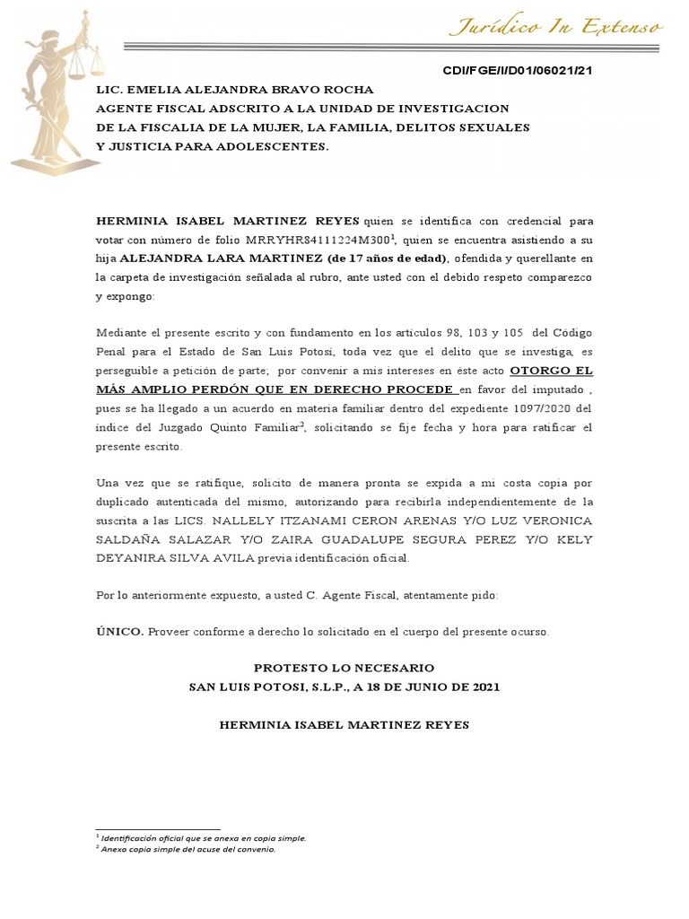 Otorga Perdon Alfonso | PDF