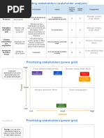 Power Interest Grid Template | PDF