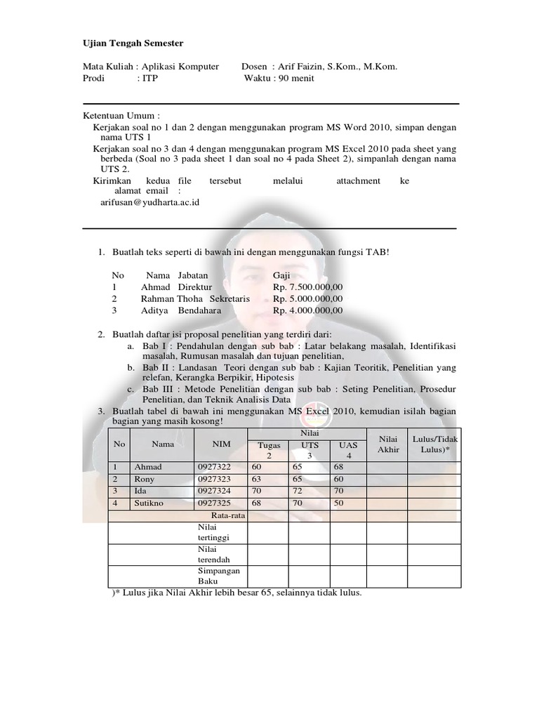 UTS Aplikom 2023 | PDF