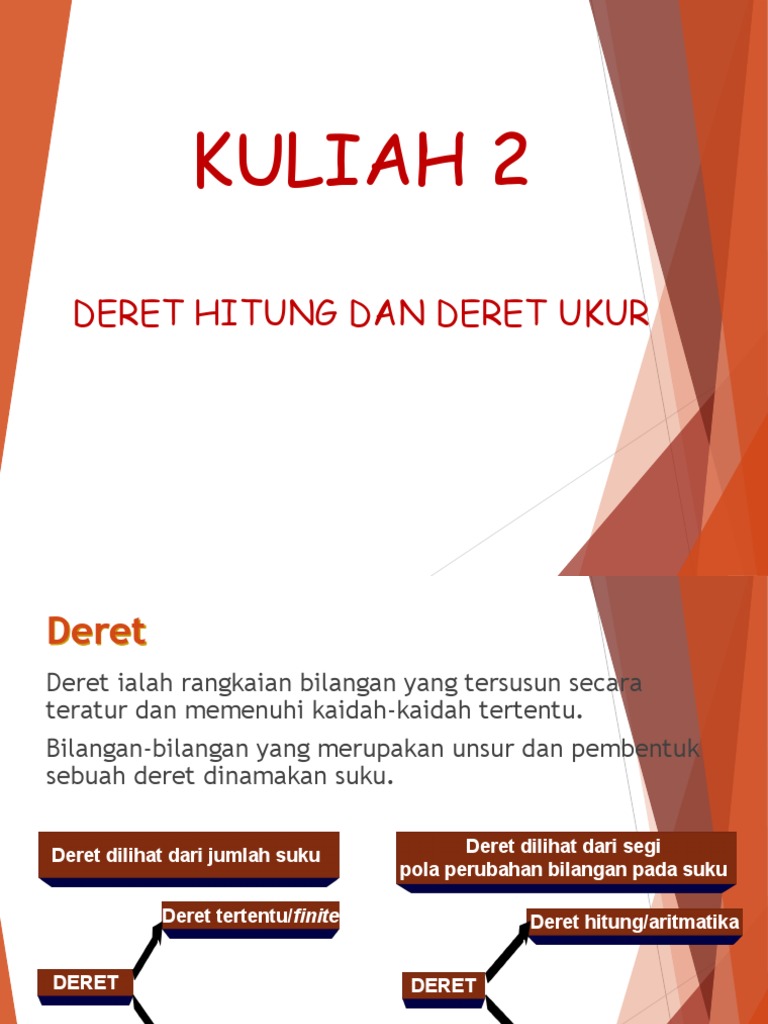 Deret Hitung Dan Deret Ukur | PDF