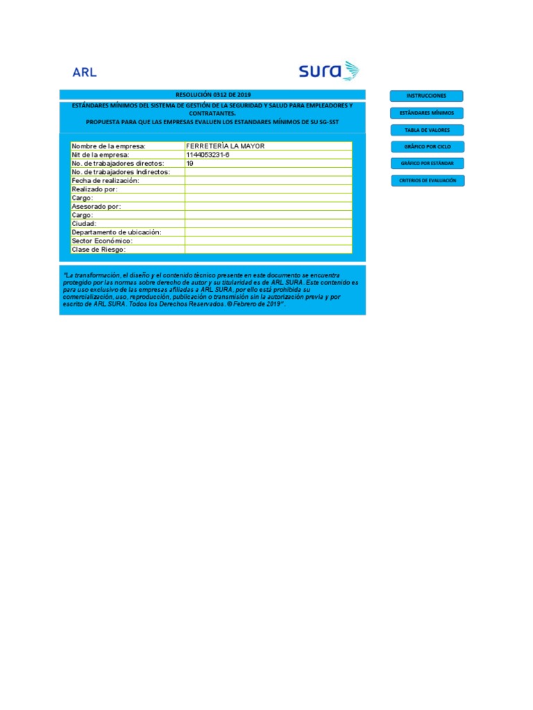 Evaluacion SGSST | PDF | Evaluación | Pensión Evaluacion SGSST | PDF | Evaluación | Pensión