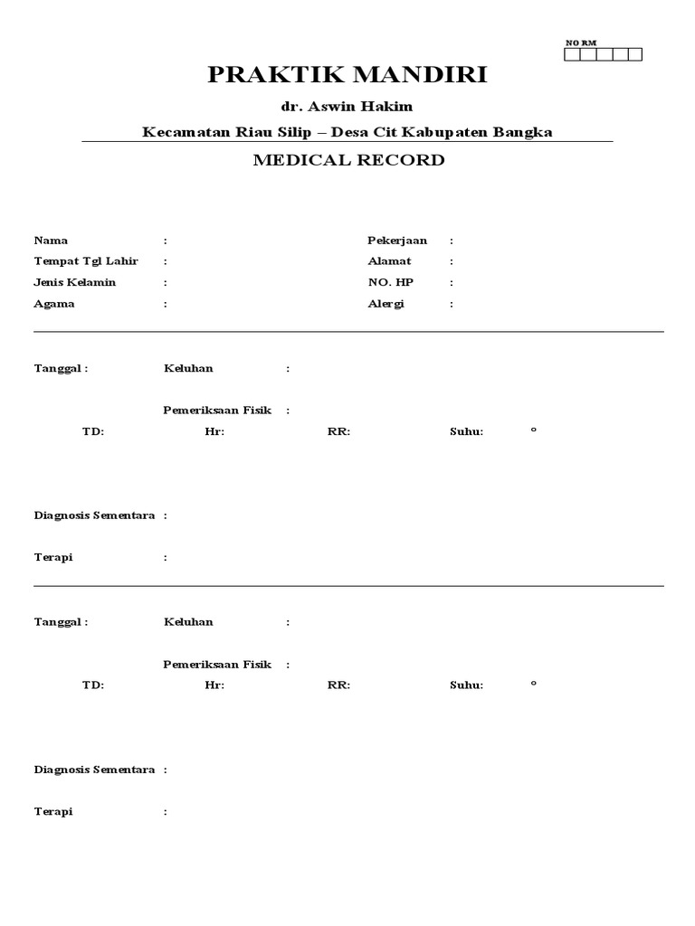 Praktik Mandiri | PDF