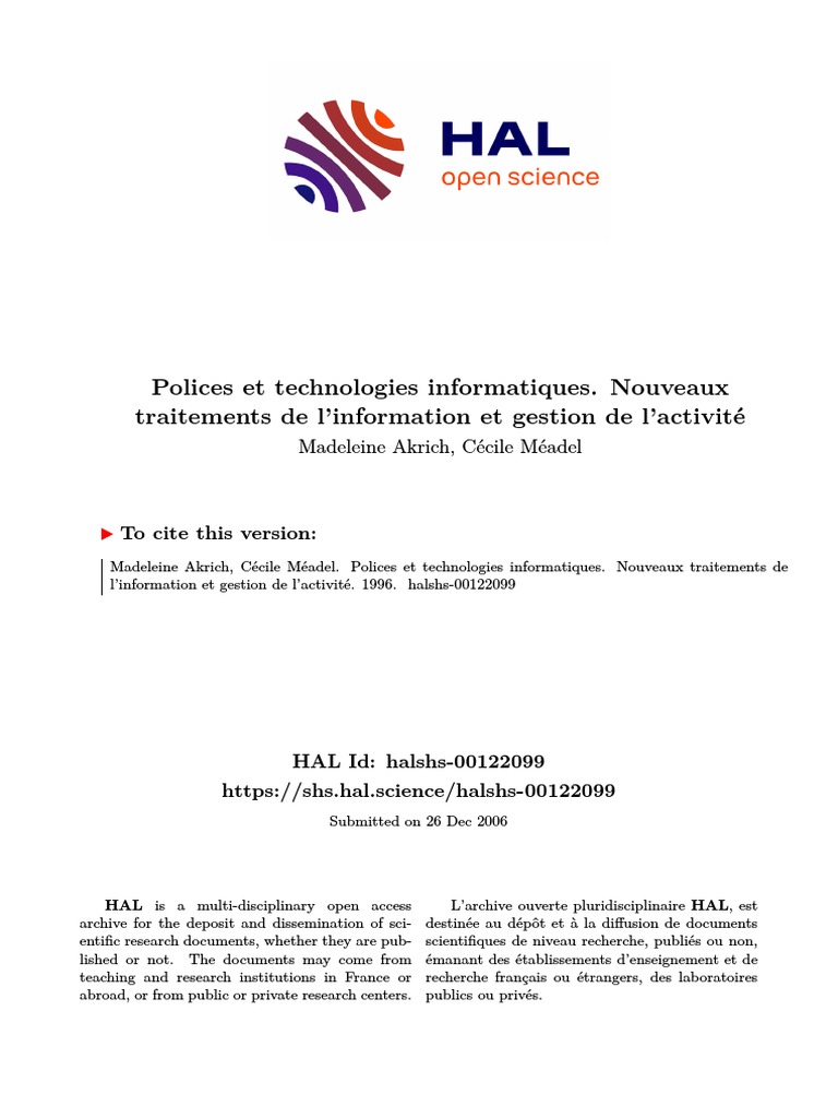 Police Rapport | PDF
