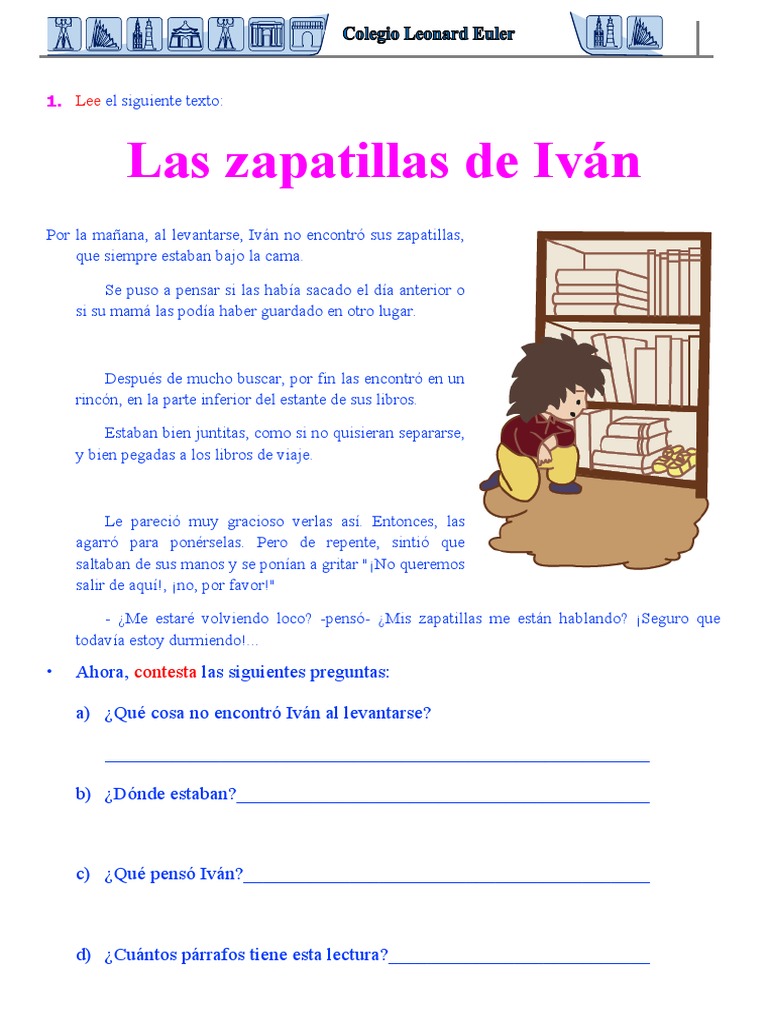 Idea Principal: Las Zapatillas de Iván | PDF