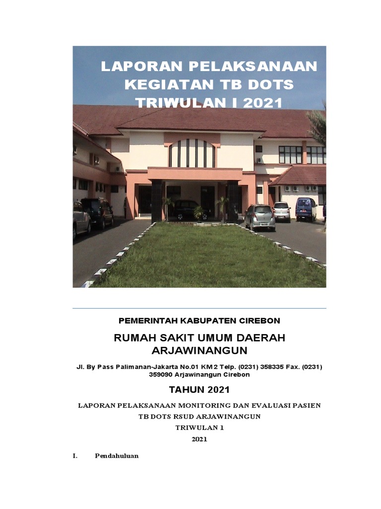 AWN Monev Kegiatan PASIEN TB DOTS 2019 Triwulan 1 | PDF