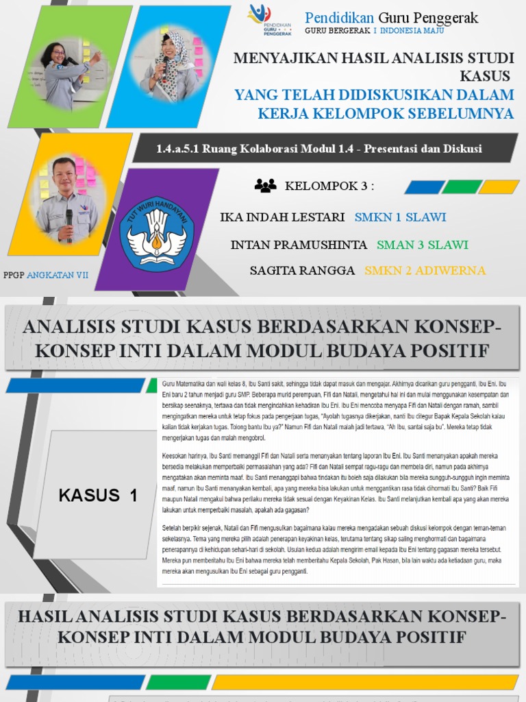 1.4.a.5.1 Ruang Kolaborasi Modul 1.4 - Presentasi Dan Diskusi | PDF