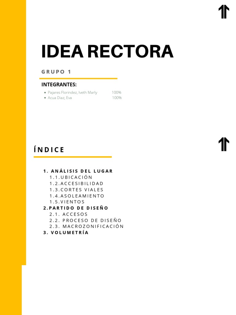 Idea Rectora - Taller 5 | PDF