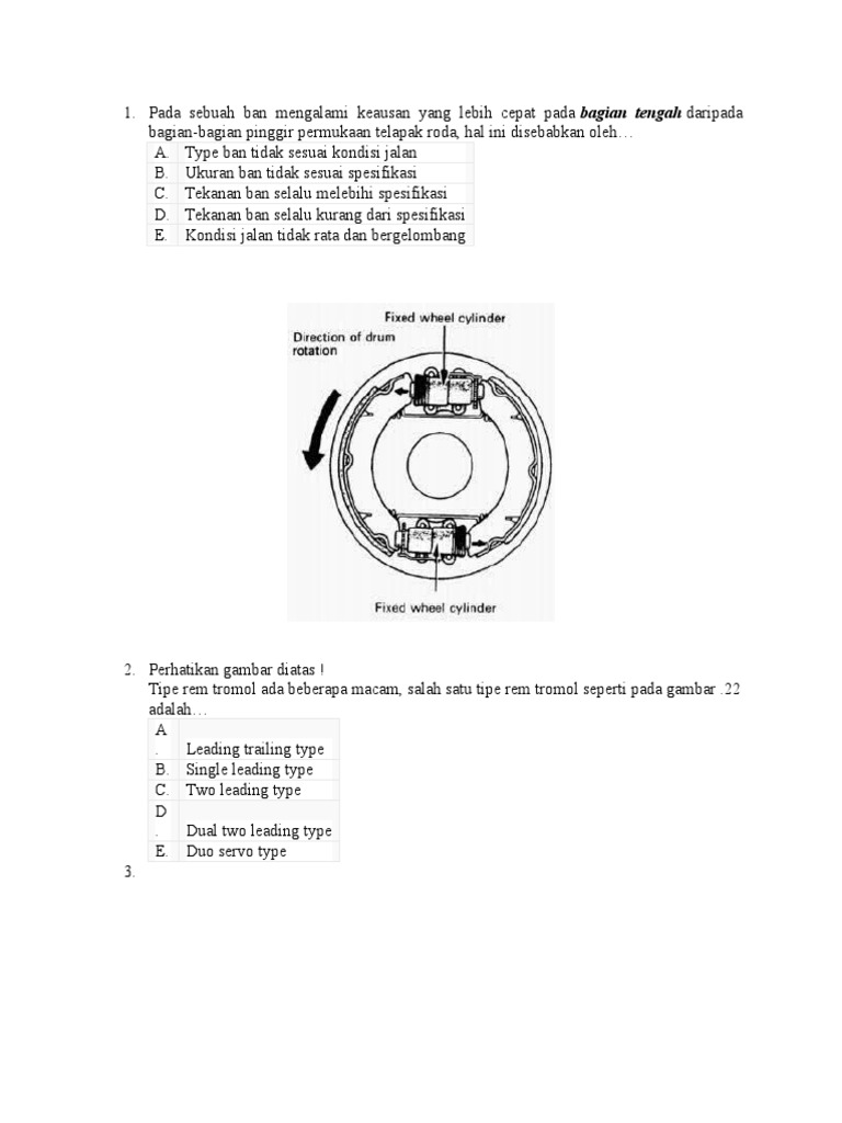 Soal Uji Coba Un Tkr Pdf
