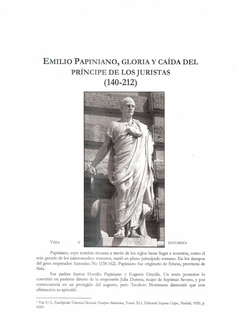 PAPINIANO | PDF