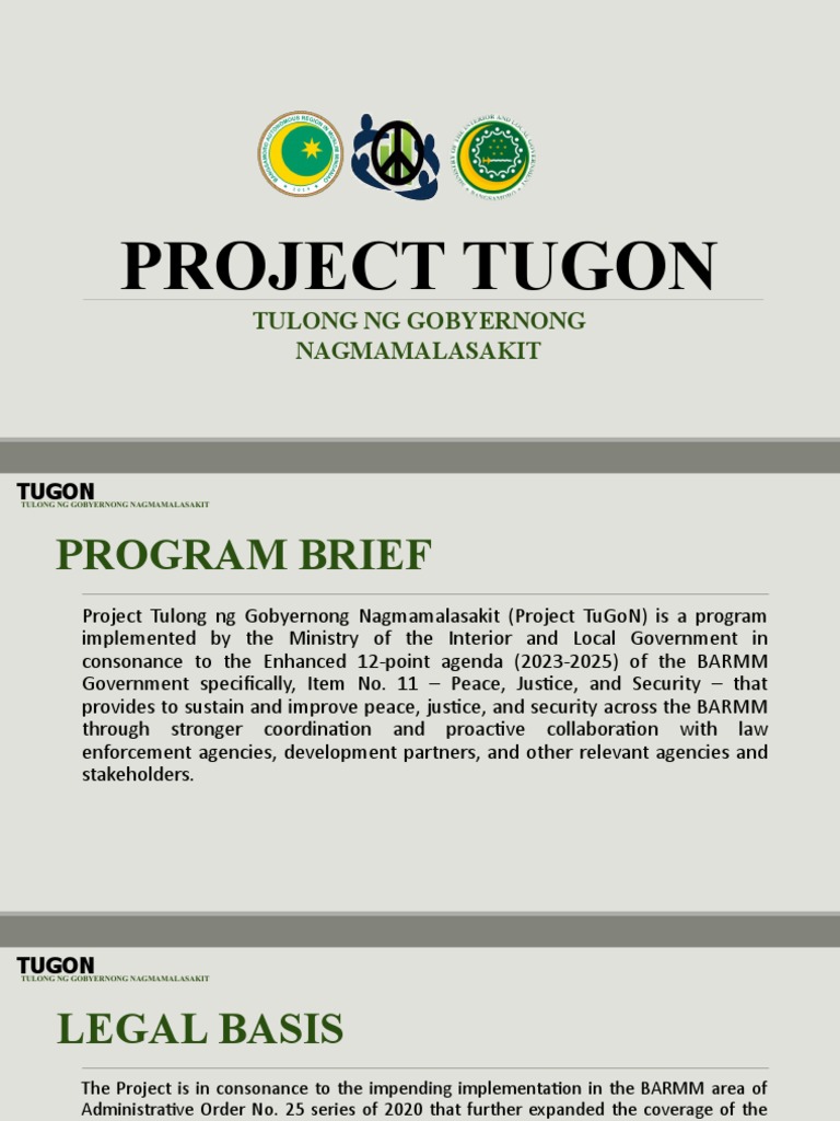 Tugon Project Document | PDF