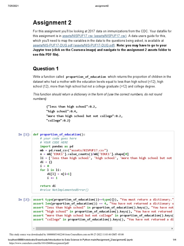Assignment2 PDF | Download Free PDF | Public Health | Health Sciences