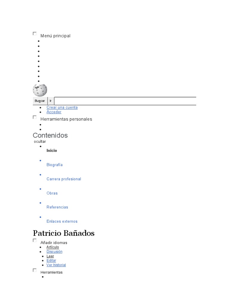 Confidencias de Patricio Bañados | PDF