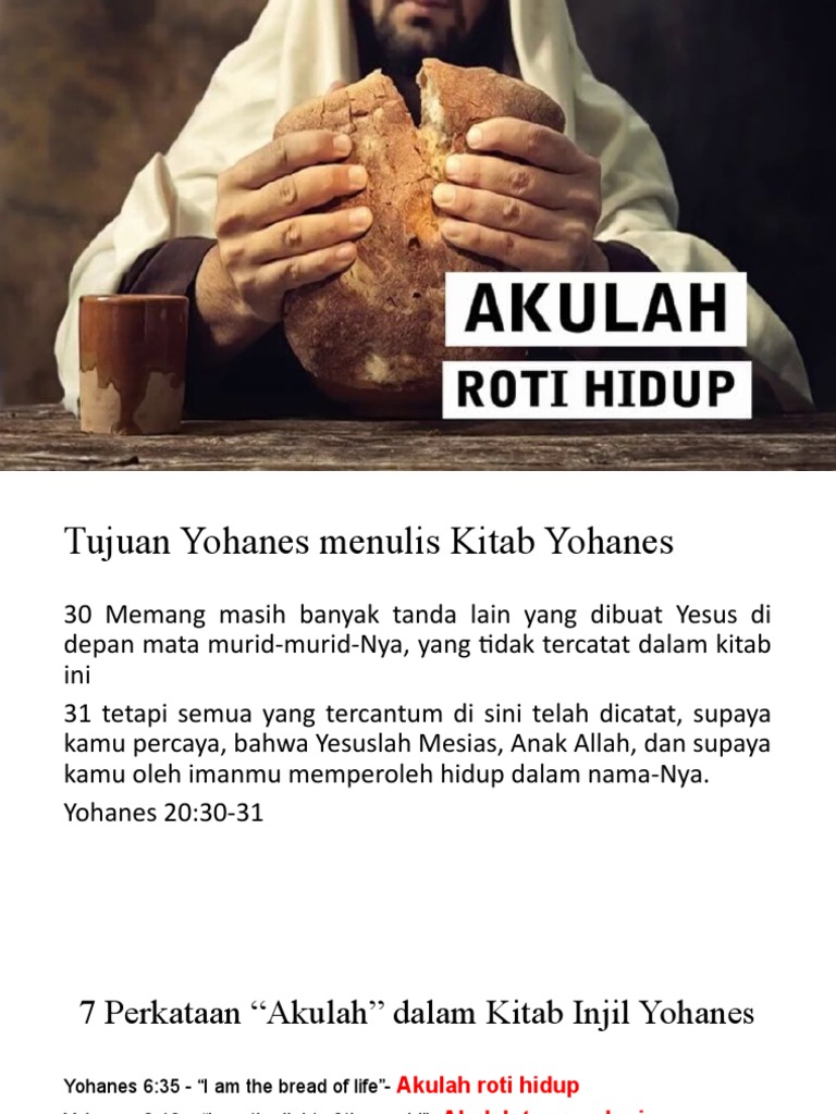 Akulah Roti Hidup | PDF