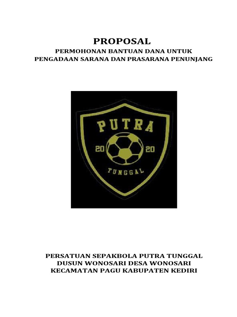 Proposal Putra Tunggal | PDF