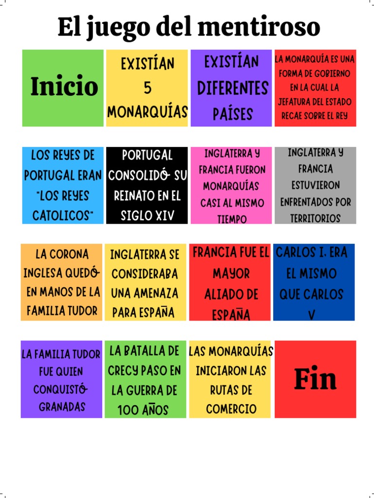 El juego del mentiroso | PDF