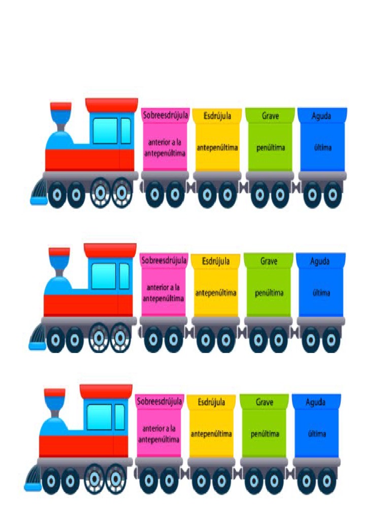 Tren de Acentuacion de Palabras | PDF