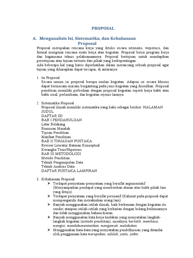 Proposal Karya Ilmiah | PDF | Sains & Matematika