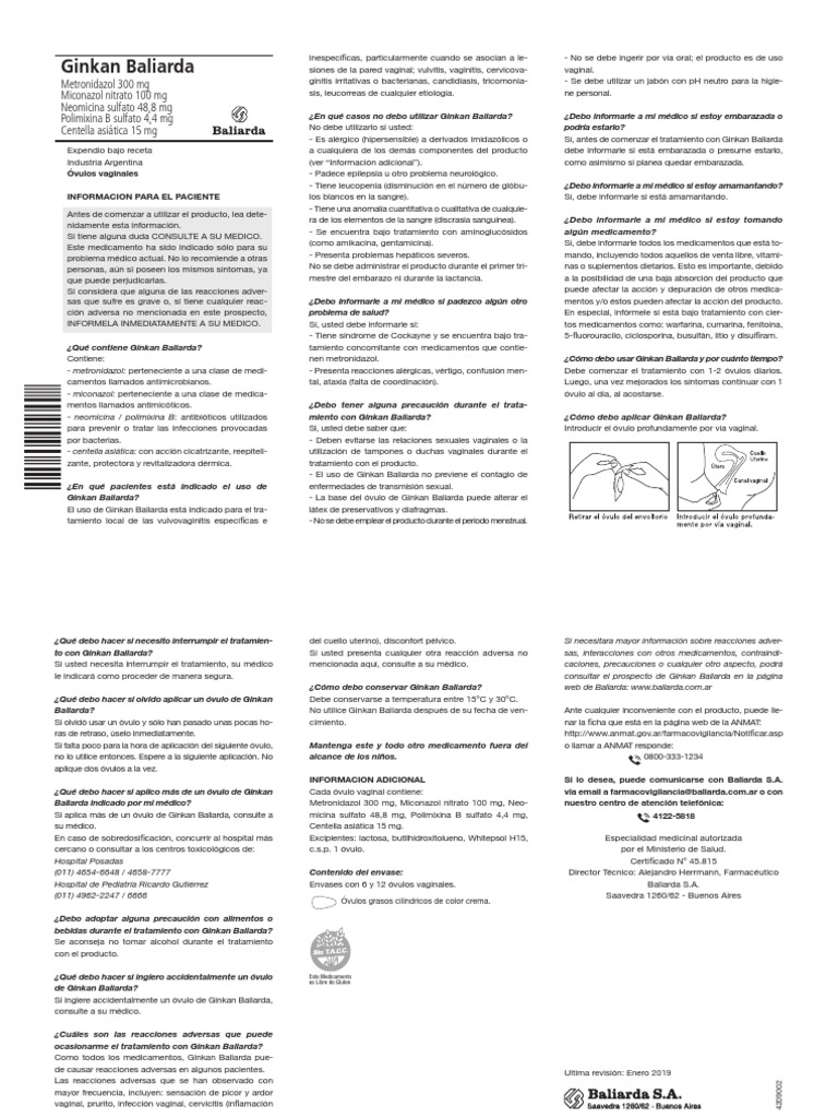 Ginkan Pacientes | PDF