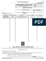 Inward Cargo Manifest Instructions | PDF | U.S. Customs And Border ...