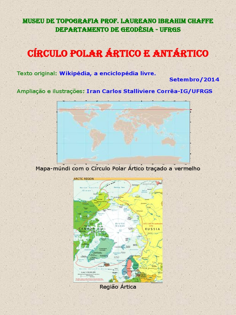 Círculo Polar Ártico: Geografia e Características | PDF