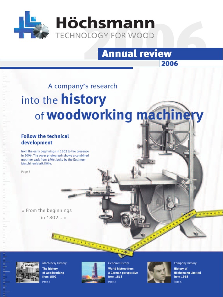 Hoeh History of Woodworking 2006 en | PDF | Drill