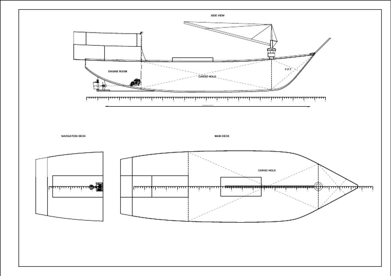 Sket Kapal Kayu | PDF