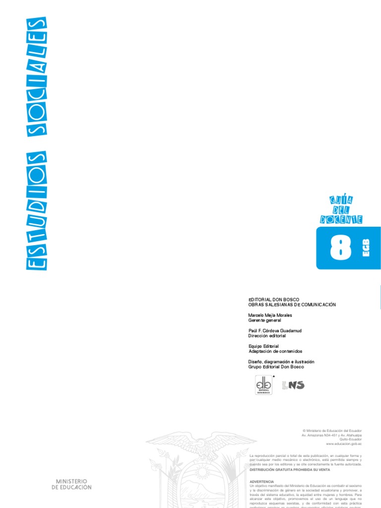 Guía Eess 8egb | PDF | Aprendizaje | Esclavitud