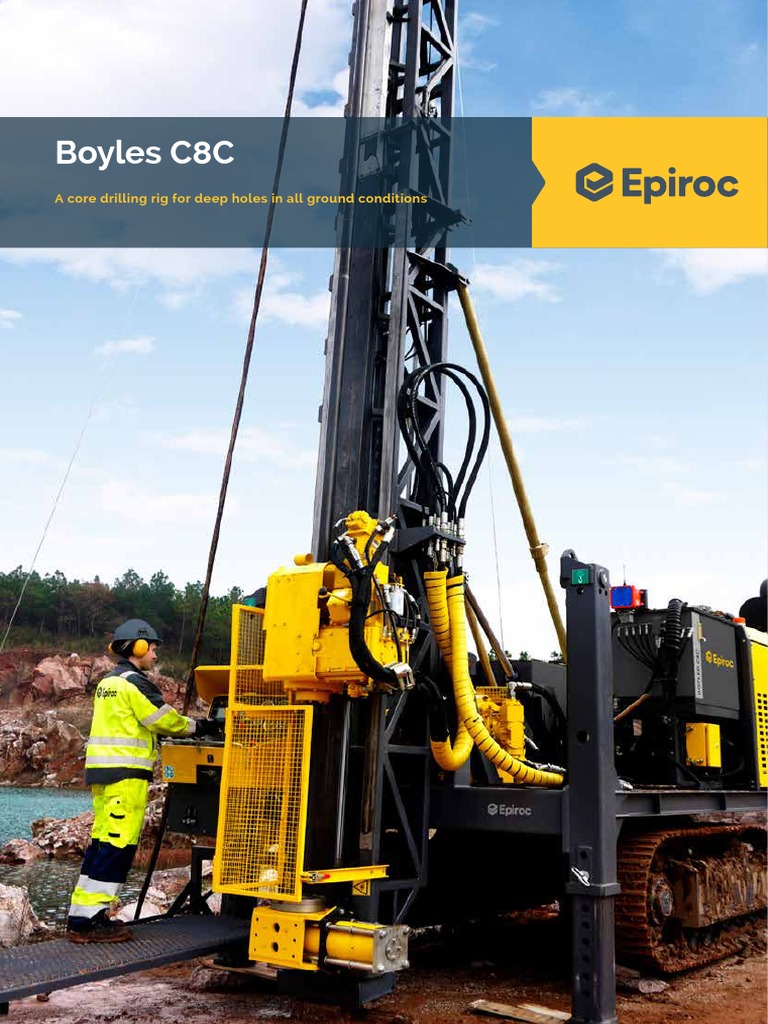Boyles C8C: A Core Drilling Rig For Deep Holes in All Ground Conditions ...