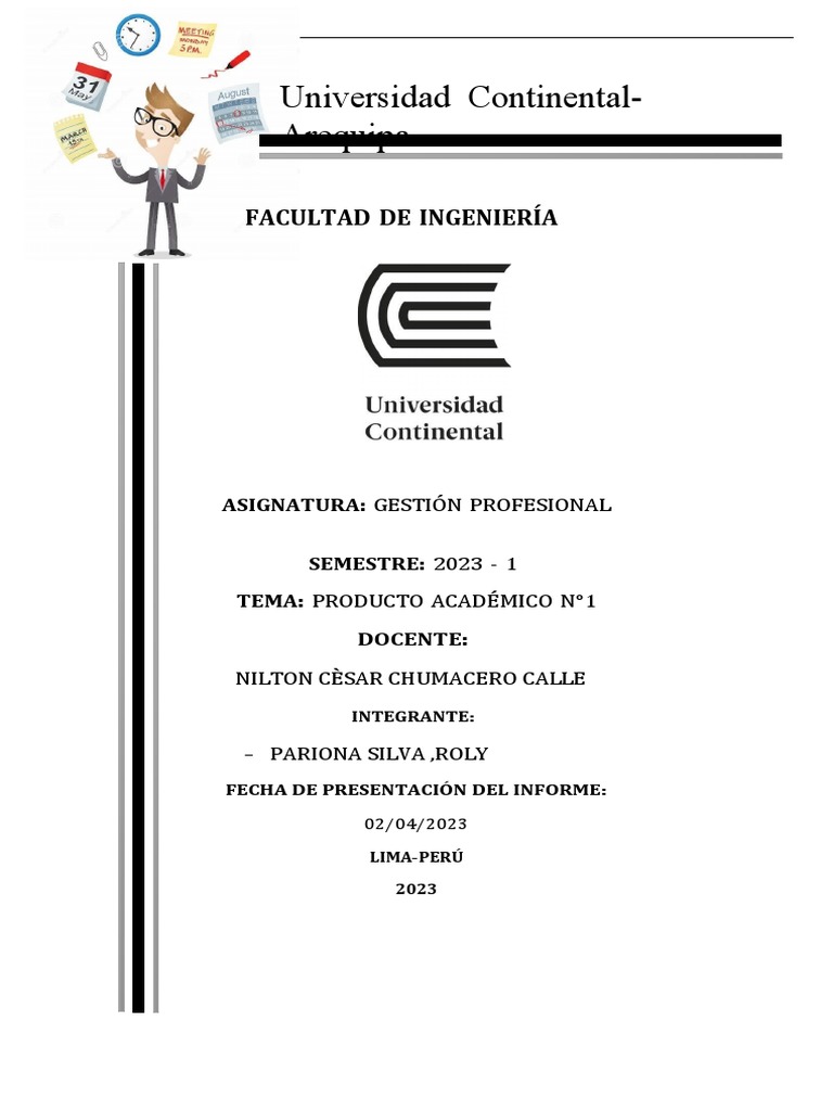 Universidad Continental-Arequipa: Facultad de Ingeniería | PDF