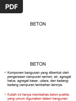 Jenis dan Fungsi Slab Beton dalam Konstruksi | PDF