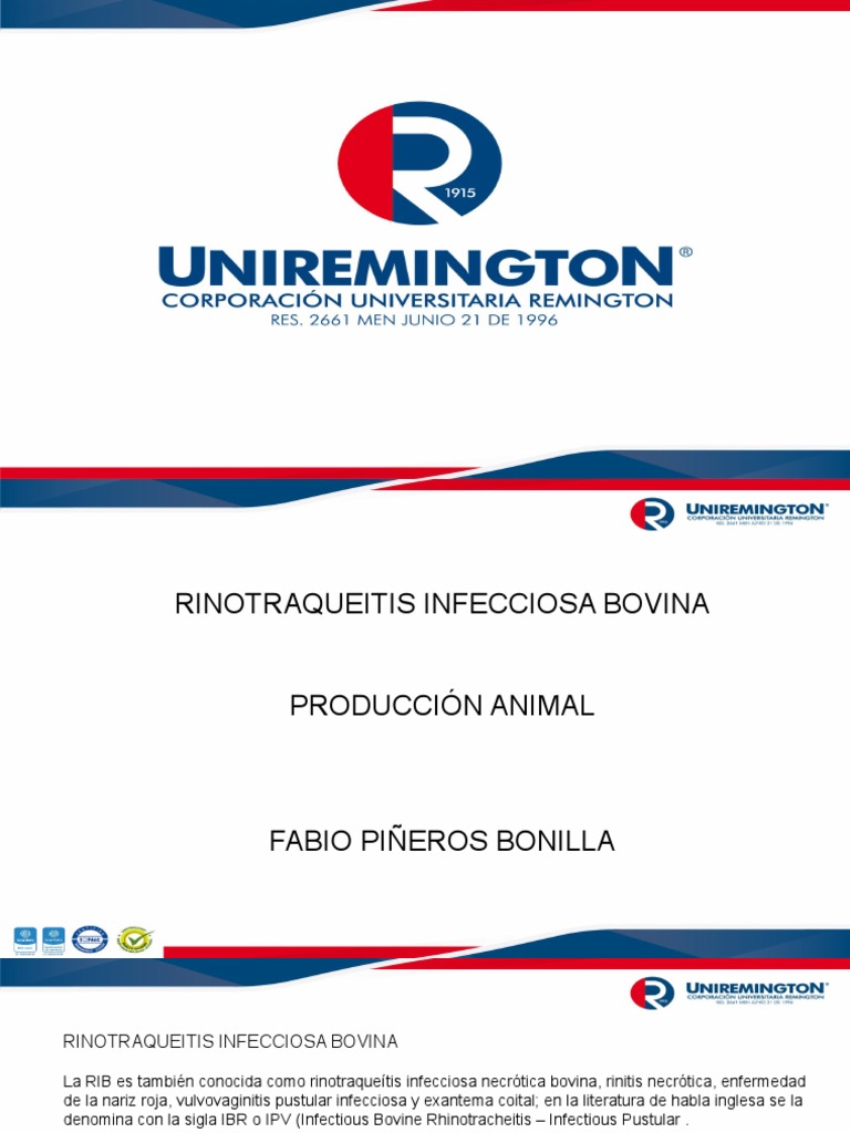 Rinotraqueitis Infecciosa Bovina Hvb-1 | PDF Rinotraqueitis Infecciosa Bovina Hvb-1 | PDF