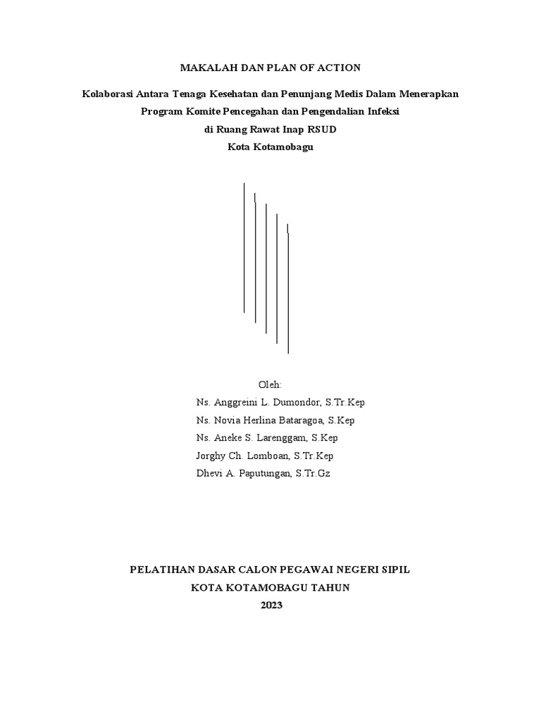 Makalah Dan Plan of Action | PDF