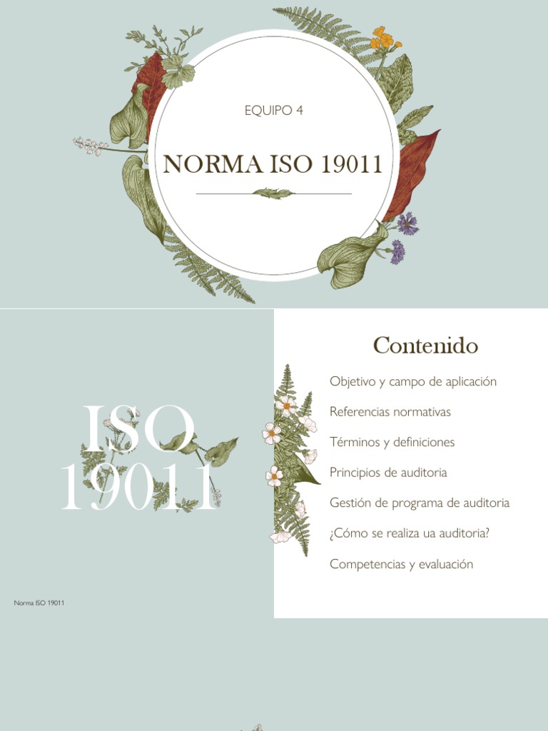 Norma Iso 19011. Eiv | PDF | Auditoría | Contralor