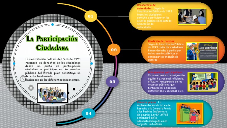 Infografía de La Participación Ciudadana e Identifica Sus Mecanismos ...