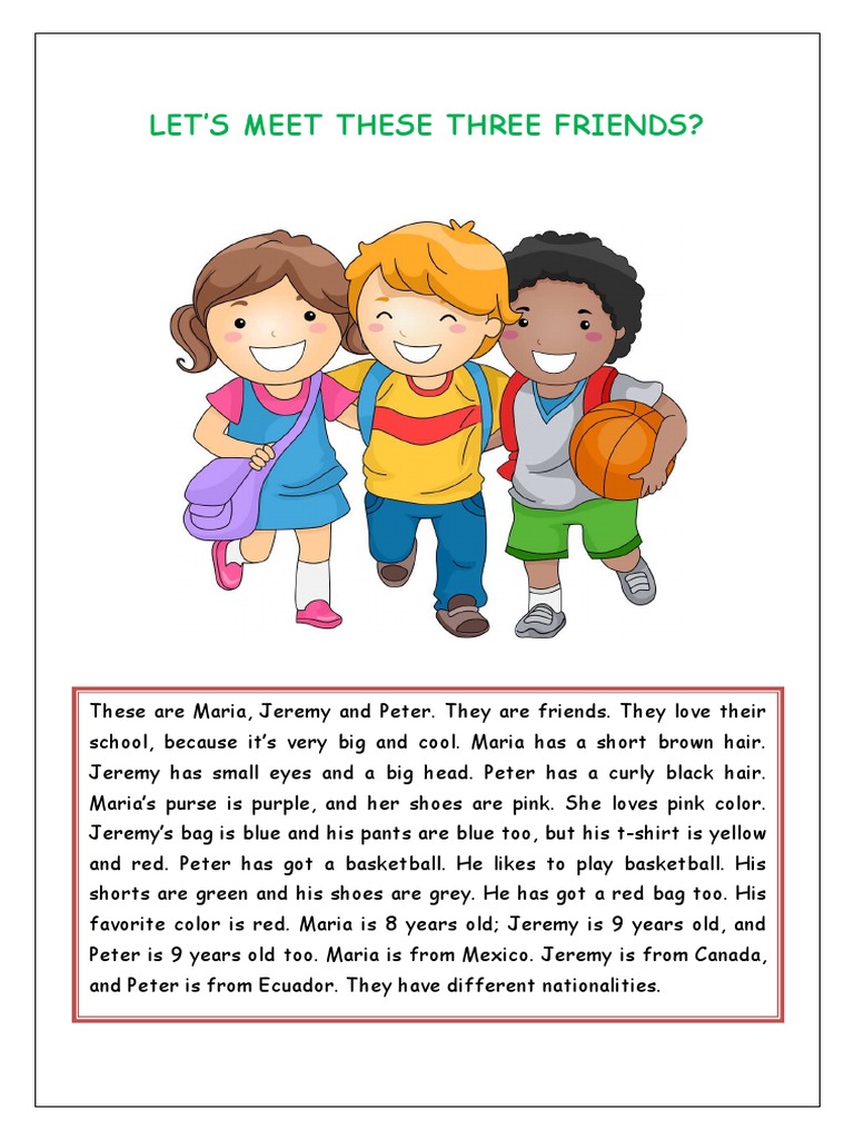 Reading Comprehension For Kids | PDF