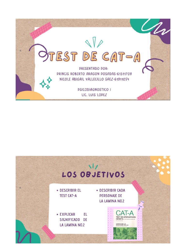 Presentación Laminas CAT | PDF