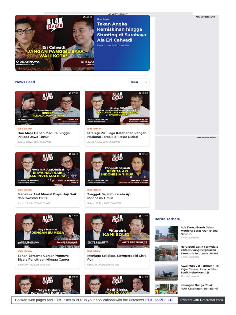 News Detik Com Blak Blakan | PDF