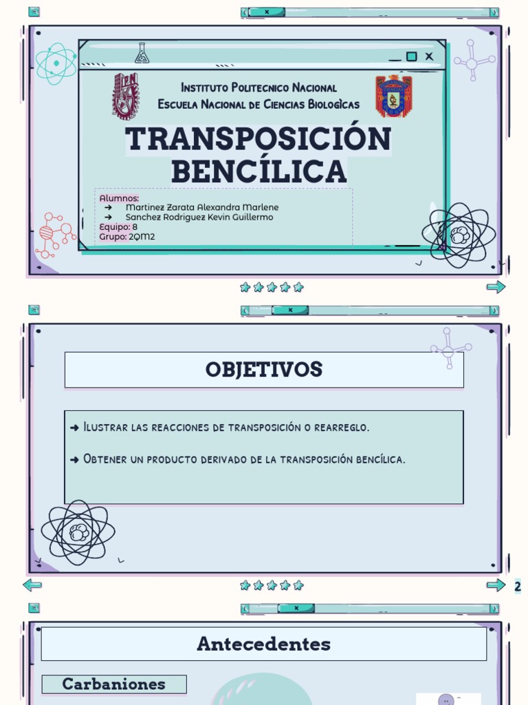Practica 8. Transposicion Bencilica-E8 | PDF | Ácido | Química