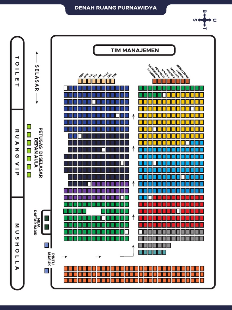 Denah Wisuda 23 Baru Rev | PDF