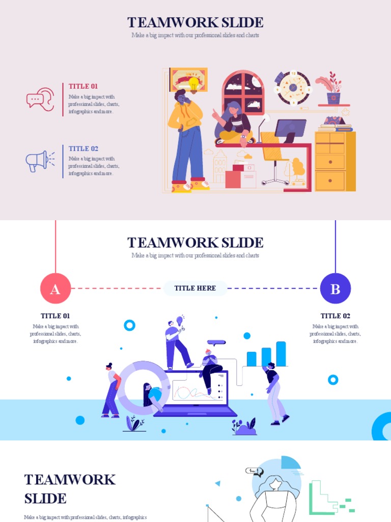 Teamwork Slides | PDF | Semiotics | Drawing