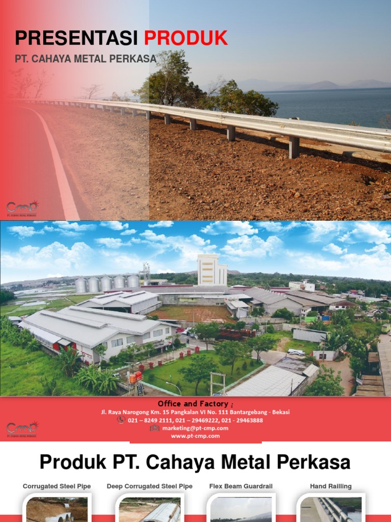 Presentasi CMP Flex Beam Guardrail - 2021 | PDF