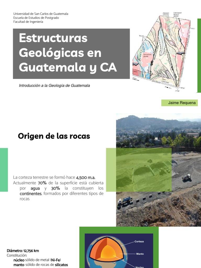 DIA 1, CONFERENCIA No. 3 Estructuras Geologicas | PDF