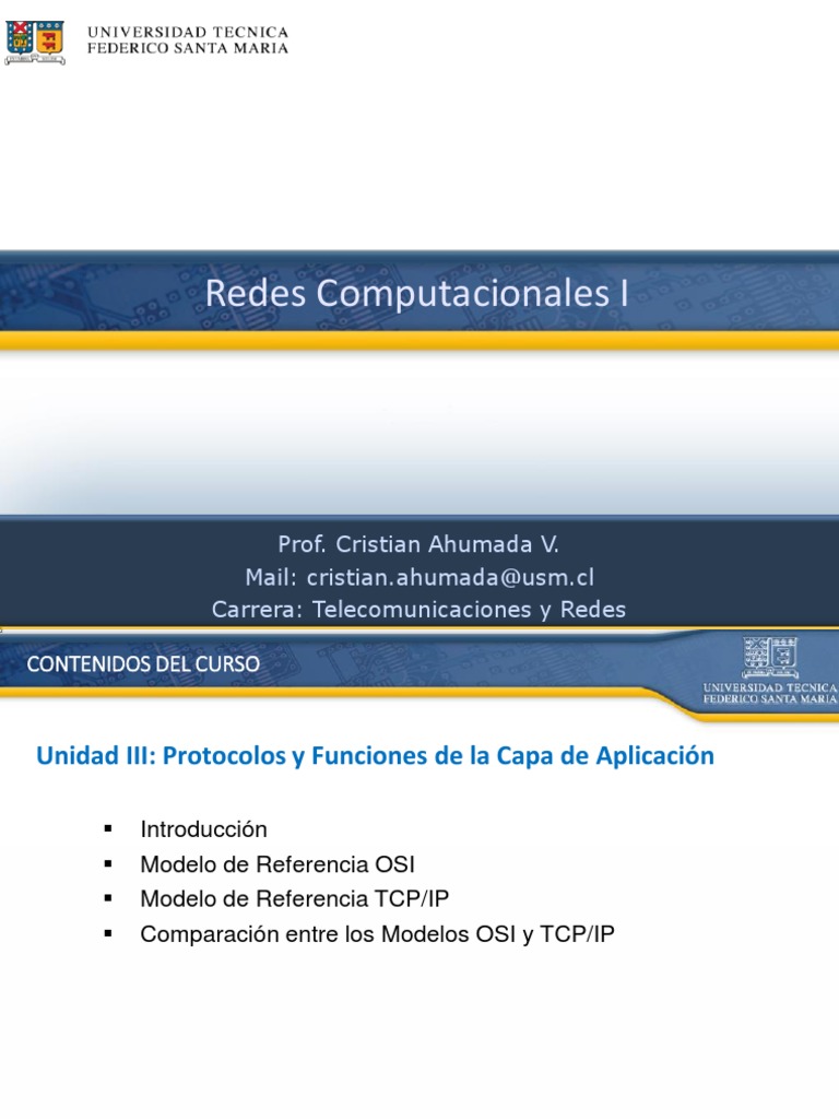 Clase 4. Protocolos y Funciones de La Capa de Aplicación | PDF