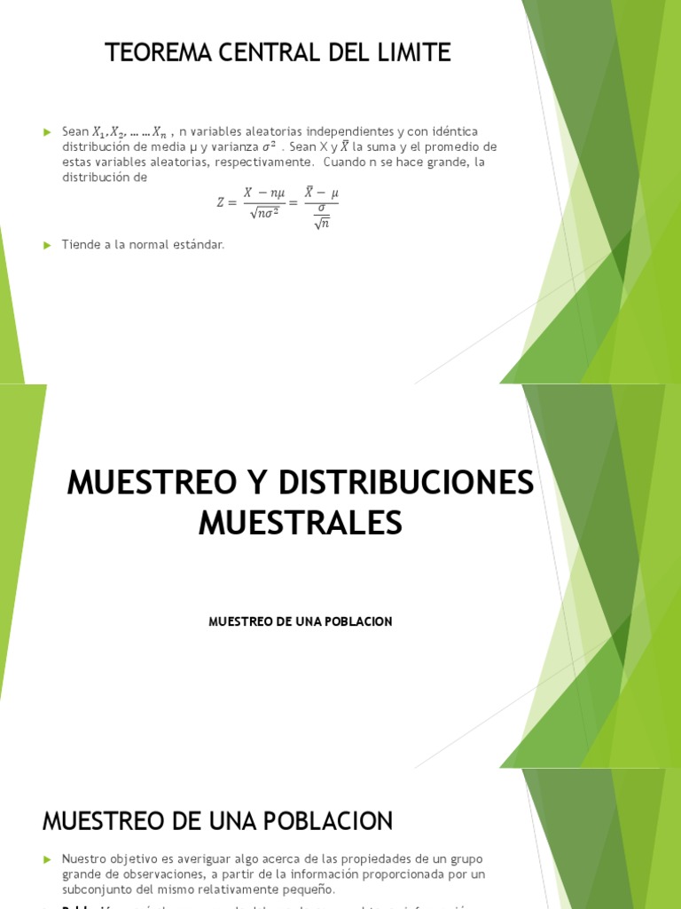 Muestreo y Distribuciones Muestrales | PDF