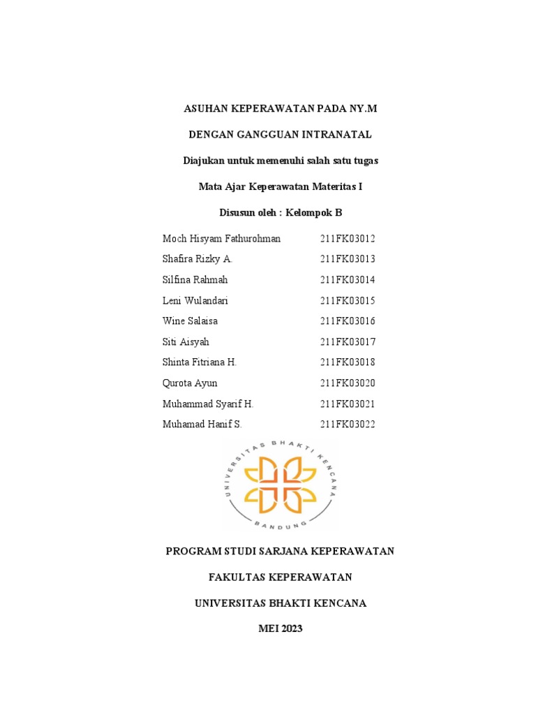 Askep Maternitas | PDF