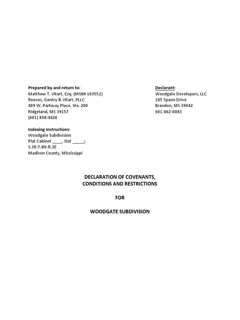 Woodgate Petition Plat Map | PDF | Taxes | Mortgage Law