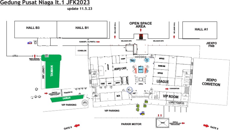 JIEXPO Layout and Entrance Guide | PDF