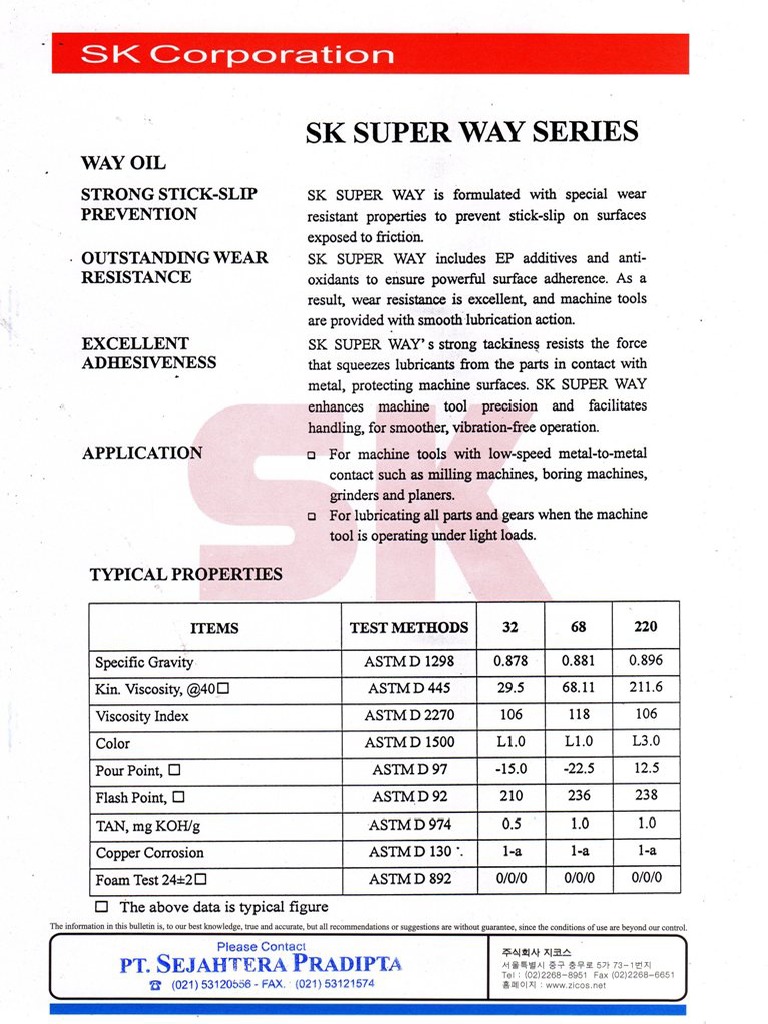 SK Super Way Series | PDF