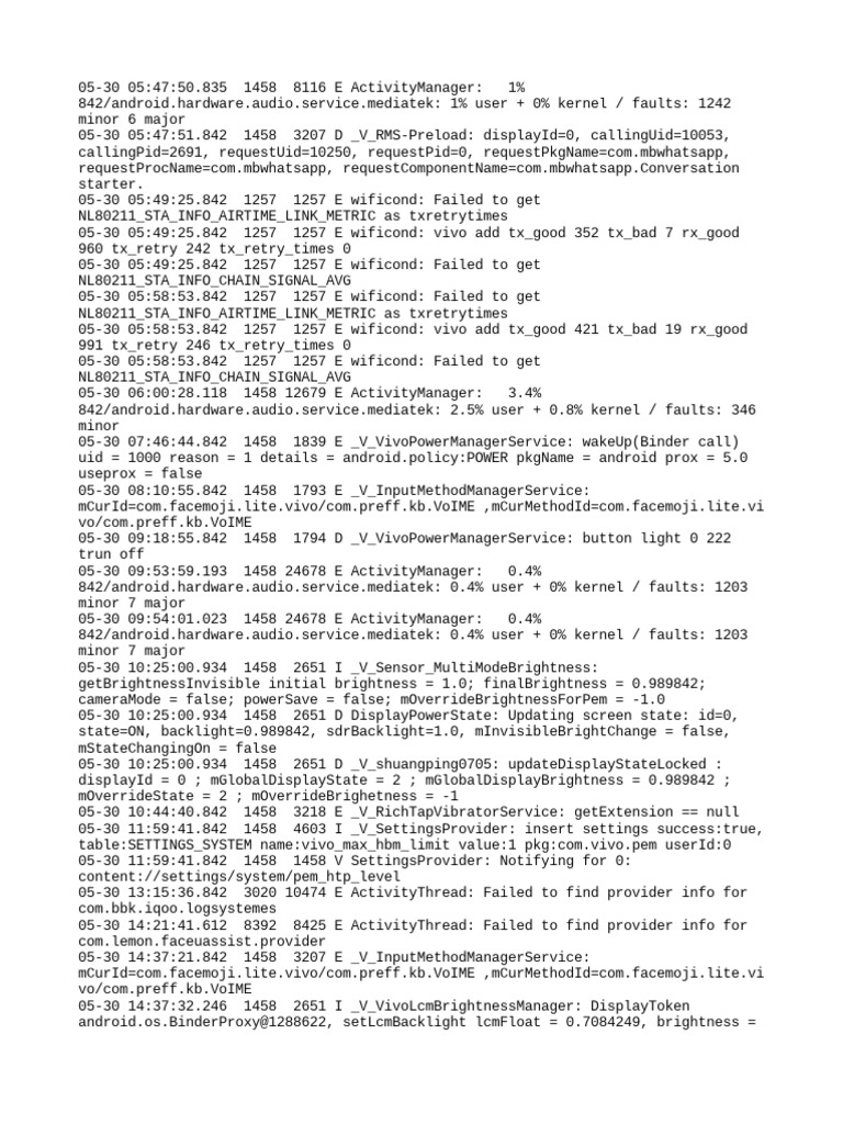Log | PDF | Computing Platforms | Software Development