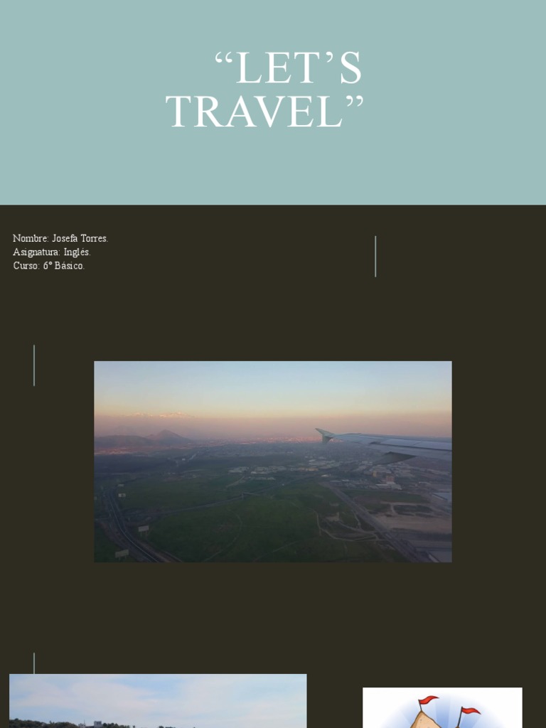 Let's Travel PPT Ingles | PDF